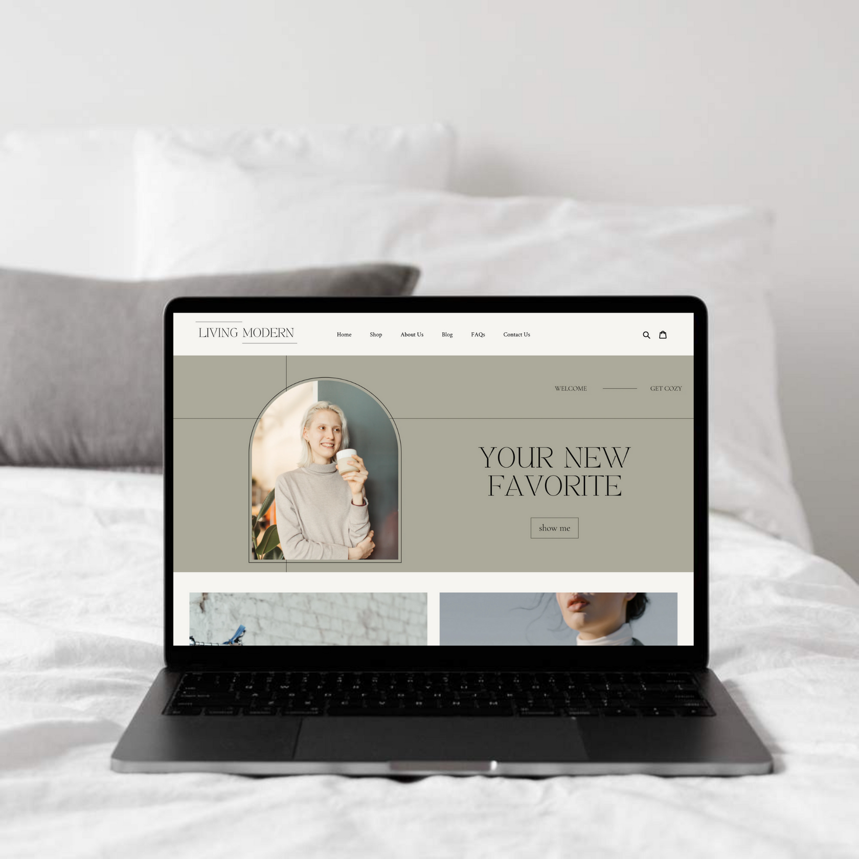 Living Modern Shopify Theme Template – Easy Website Themes