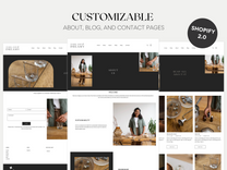 Dark and Moody | Bold Shopify Theme Template – Easy Website Themes