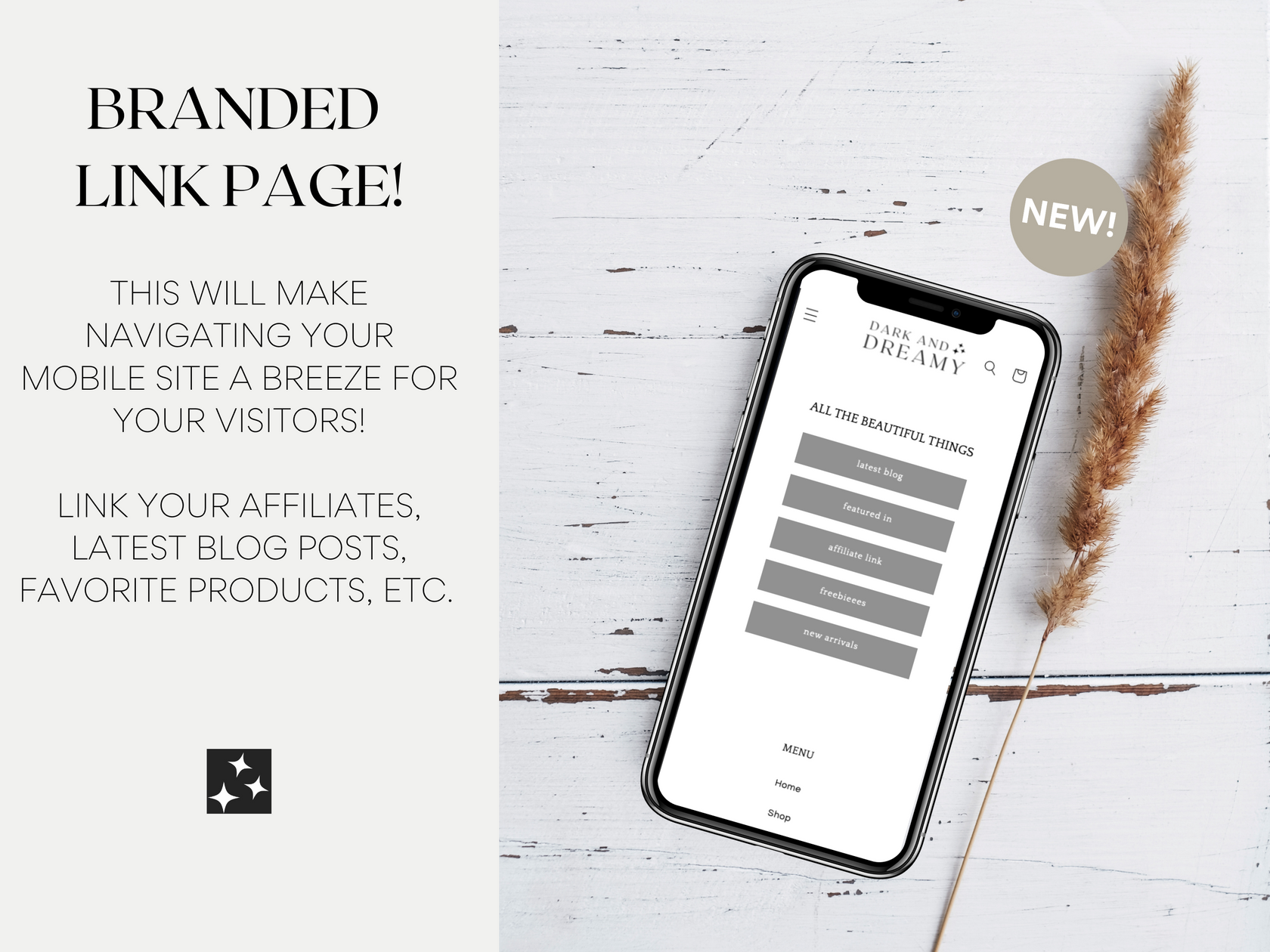 Dark and Moody | Bold Shopify Theme Template – Easy Website Themes