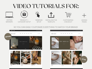 Dark and Moody | Bold Shopify Theme Template – Easy Website Themes